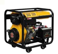 China Single-Phase 6/8/10kW Diesel Generator 220V 50/60HZ Frequency for Power Outage Backup for sale