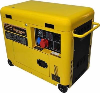 China Frequency 50/60HZ Silent Type Diesel Generator 220 Household 6/8/10kW Single-Phase 380V for sale