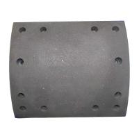 China KLS Truck Bus Spare Parts 12 Holes Semi-metallic Drum Brake Lining WVA 19369 19370 for sale