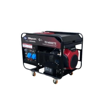 China 12KW Dual Voltage Twin Cylinder Gasoline Generator Set with Original Honda Engine TGS14000ETS for sale