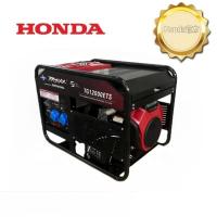 China 12KW Dual Voltage Twin Cylinder Gasoline Generator Set with Original Honda Engine TGS14000ETS for sale