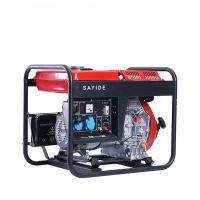 China Single-Phase 220V 380V Portable Power Generator 3/5.5/6.5/8/10KW 12V DC Electric Start for sale