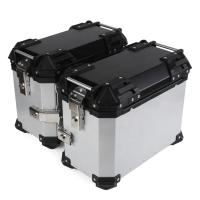 China Essential for General Purpose Motorcycles 38L Aluminum Alloy Side Box Anti-Fall Trunk for sale