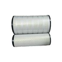 China Yuchai Generator Engine Parts Black PU Single Pass Air Filter with HV Filter Paper for sale