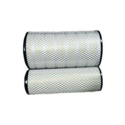 China Yuchai Generator Engine Parts Black PU Single Pass Air Filter with HV Filter Paper for sale