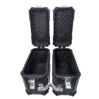 China 38L Motorcycle Trunk and 45L Side Box in Thick Pattern with Aluminium Alloy Texture for sale