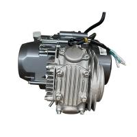 China Lifan Engine Assembly 125cc Half Automatic Electric Start Motor with Aluminum Cylinder for sale