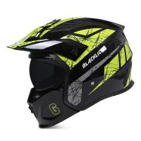 China BLD-163-1 ABS Shell Motorcycle Full Face Bluetooth Helmet Versatile for Winter Riding for sale