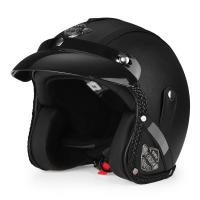 China Popular Vintage Prince Cruise Motorcycle Helmet Electric 3/4 Helmet for Summer Riding for sale