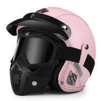 China Popular Vintage Prince Cruise Motorcycle Helmet Electric 3/4 Helmet for Summer Riding for sale