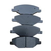 China Picture Shows SKODA Front Brake Pads OE 6ru698151a D1776 Semi Metal Ceramic Friction for sale