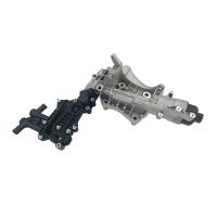 China Mercedess Benzz 6261800011 Engine Oil Cooler Assembly with Bracket Filter Base for sale