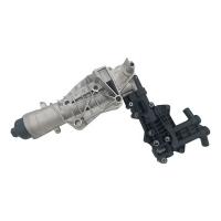 China Mercedess Benzz 6261800011 Engine Oil Cooler Assembly with Bracket Filter Base for sale