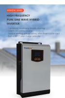 China 5500W MPPT Hybrid Solar Inverter 5KW 48V Off Grid Pure Sine Wave Inverter for sale