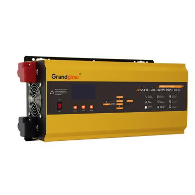 China 6KW Low Frequency Pure Sine Wave Inverter Grandglow PS6000 48V DC to AC Battery Charger Inverter for sale