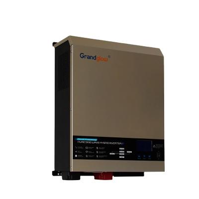 China 3kw 5kw Power Frequency Pure Sine Wave Off Grid Solar Inverter with 98% MPPT Controller 12V 24V 48V for sale