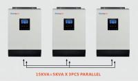 China 48V 5000W Parallel Hybrid Solar Inverter MPPT 450VDC Input Pure Sine Wave for sale