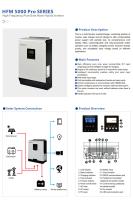 China 48V 5000W Parallel Hybrid Solar Inverter MPPT 450VDC Input Pure Sine Wave for sale