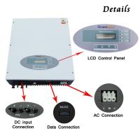 China 5kW Single Phase Grid Tie Solar Inverter 500VDC to 110V-230VAC for Home System for sale