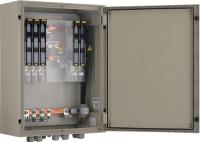 China 20 Input 3 Output 500V DC Solar PV Combiner Box with 63A Breaker 1kW to 10kW for sale