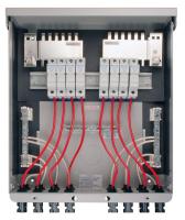 China 20 Input 2 Output 1000VDC PV String Combiner Box with IP65 Monitoring for sale