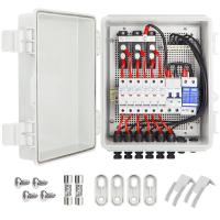 China 20 Input 2 Output 1000VDC PV String Combiner Box with IP65 Monitoring for sale