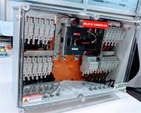 China 20 Input 1 Output 1000VDC PV Combiner Box with 50A Air Circuit Breaker for Solar Panel Protection for sale