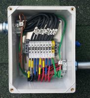 China 18 in 2 Out 1000VDC Solar PV Combiner Box IP65 4 String Junction Box for sale