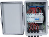 China 18 String 500VAC IP65 PV Combiner Box for Solar Panel Power Meter with Surge Protection for sale