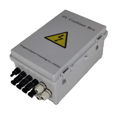 China 14 Input 2 Output 1000VDC PV Solar Combiner Box with SPD and Fuse Protection for sale