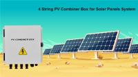 China 34 Input 2 Output 1000V DC PV Combiner Box Solar Array Circuit Protection IP65 for sale