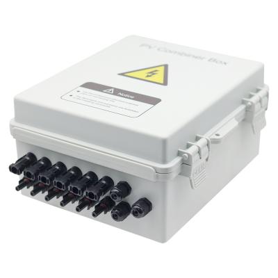 China 22 Input 3 Output 1000VDC Solar PV Combiner Box with Lightning Arrester and Monitoring 1kW to 10kW for sale