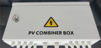 China 22 Input 2 Output 500VDC PV String Combiner Box with Lightning Arrester for Solar Panels for sale