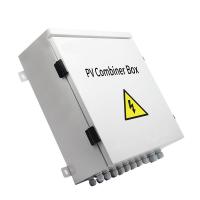 China 22 Input 2 Output 500VDC PV String Combiner Box with Lightning Arrester for Solar Panels for sale