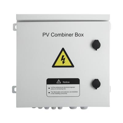 China 16 in 1 Out 1000VDC PV Combiner Solar Junction Box 1kW-10kW Lightning Surge Protection for sale