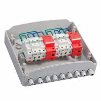 China 14 Input 2 Output 1000VDC Waterproof PV Combiner Box Solar String Box for Solar Panels for sale