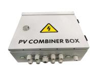 China Wall Mounting Solar Combiner Box 4 In 1 Out 1500V DC for PV System for sale