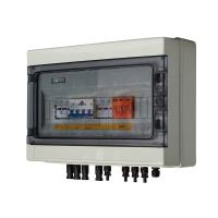 China DC 1000V 2IN 1OUT 20kA Plastic Shell PV Combiner Box for Solar System for sale
