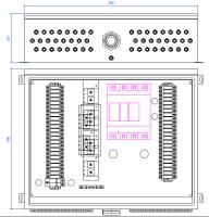 China IP65 PV Combiner Box 1000VDC 1500VDC Single Phase Three Phase Solar String Combiner Box for sale