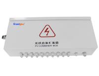 China PV DC Combiner Box 1000V 15A 6 String Surge Protection for Solar Power System for sale