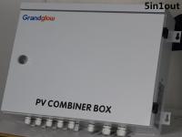 China Solar Panel PV Combiner Box DC1000V IP65 Lightning Protection 6 String 15A for sale