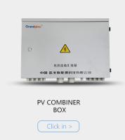 China DC1000V Solar Panel Combiner Box 4 In 2 Out Photovoltaic Combiner for Home System for sale