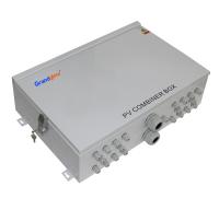China 6 String PV Combiner Box 6 Input 1 Output IP65 DC500V Electrical Distribution Box for sale