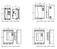 China 380V 5.5KW to 800KW Intelligent Soft Starter with Built-in Bypass for Sewage Pump Replace Aucom EMX3 for sale