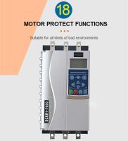 China Multi function-ground fault built in bypass soft starter control 3 phase 220V/380V/690V 7.5KW soft starter arabic language for sale