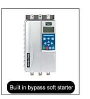 China Three Phase AC Motor Soft Starter 30kW Built-in Bypass for Brine Water Pump 200-440V for sale