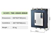 China Built-in Bypass Soft Starter 630KW 380V 660V for Crusher Conveyor Three Phase Motor for sale