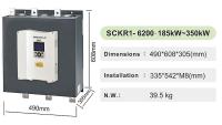 China SHCKELE SCKR1-6200 Online Motor Soft Starter 5.5kW to 630kW for Draught Fan for sale