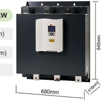 China 380V 630KW automatic pump 3 phase AC asynchronous motor electric soft start online soft starter for sale