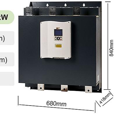 China 380V 630KW automatic pump 3 phase AC asynchronous motor electric soft start online soft starter for sale